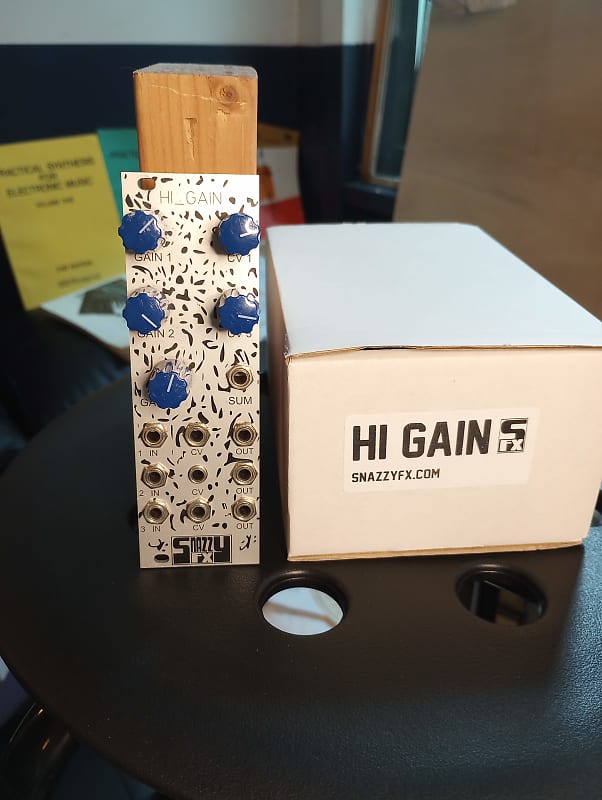 Snazzy FX HIGH GAIN Eurorack Overdrive Distortion Waveshaper | Reverb