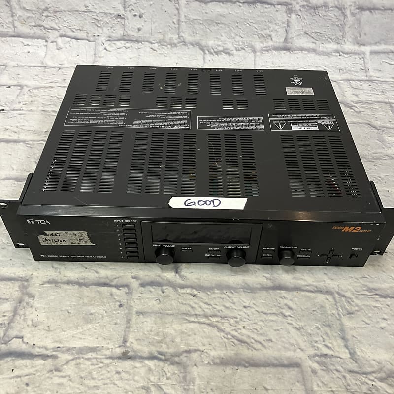 Toa 9000M2 Series Pre Amplifier Rack Unit | Reverb