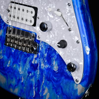 James Tyler Studio Elite HD Blue Shmear Finish Faux Matching | Reverb