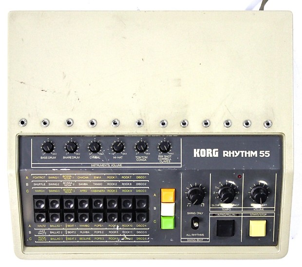 Korg Rhythm KR-55 Modified Vintage Analog Drum Machine | Reverb UK