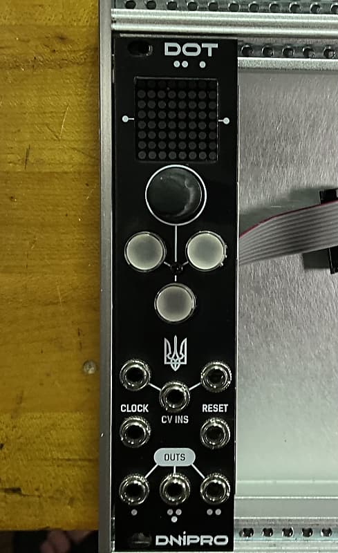 Dnipro Modular Dot Trigger Sequencer (Black) | Reverb