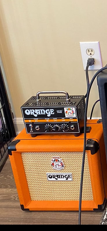 Orange Micro dark 2022 - Black & Orange | Reverb