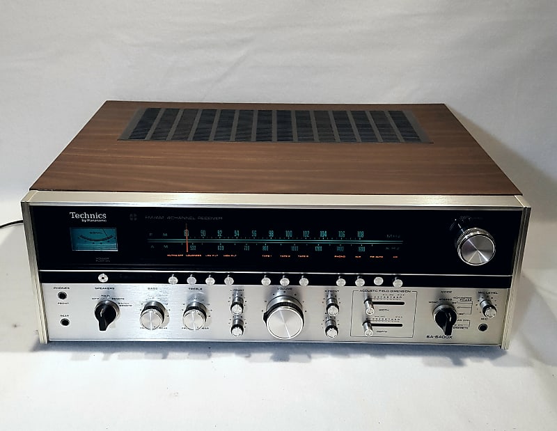 Technics SA-6400X FM/AM 4 Channel Stereo Receiver | Reverb