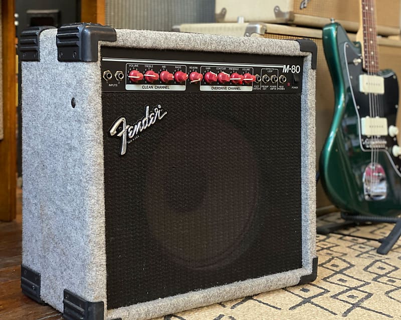 '89 Fender M-80 - Solid State Combo | Reverb