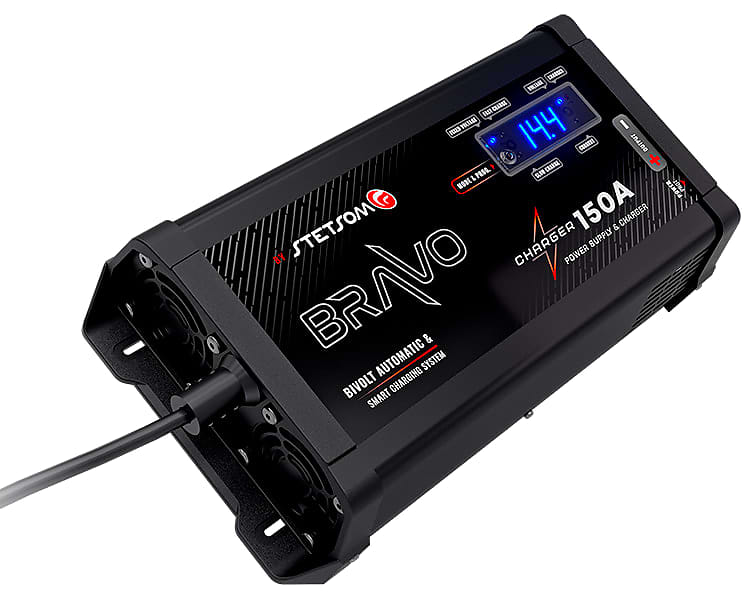 Stetsom BRAVO Charger 150A automatic BI-VOLT & smart charging | Reverb