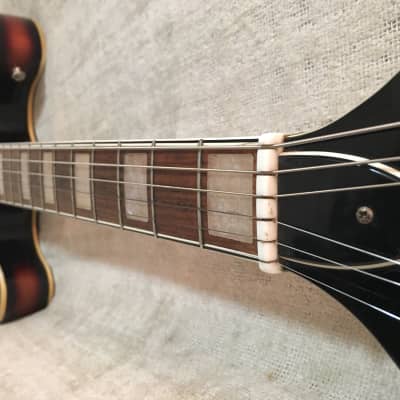 Vintage 1960's Welson DS-2T Electric Hollowbody Guitar + Case | Reverb