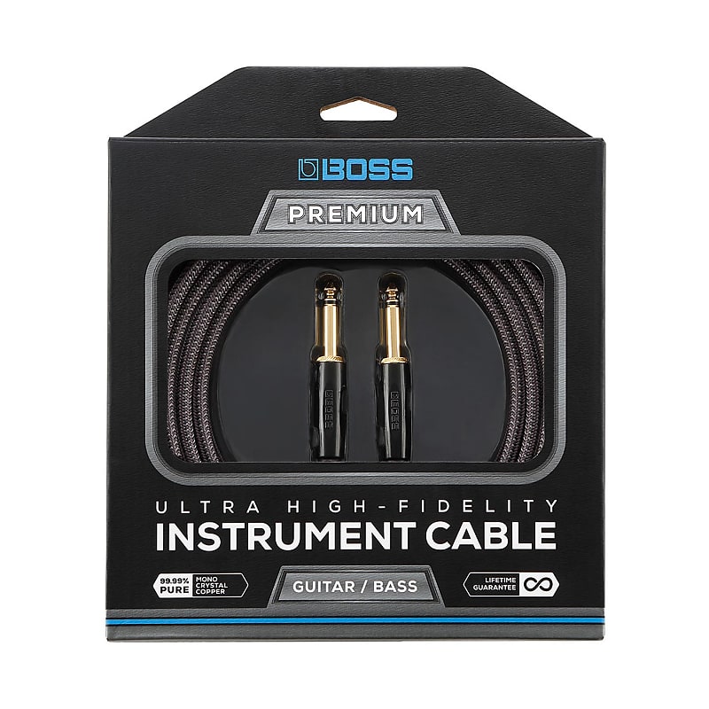 BOSS PREMIUM INSTRUMENT CABLE - 18FT | Reverb
