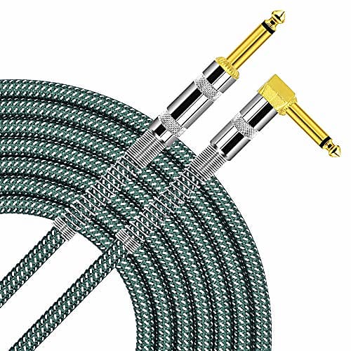 Senor Cable Guitar Cable 1/4 inch TS Right Angle to Straight | Reverb