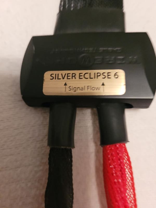 WireWorld Silver Eclipse Speaker Cables - 3 Cable Set | Reverb