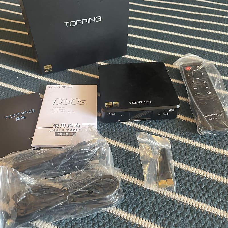 Topping D50s DAC 2019 - Black | Reverb