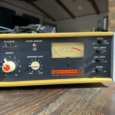 Shure se30 Mid-70s - Yellow | Reverb