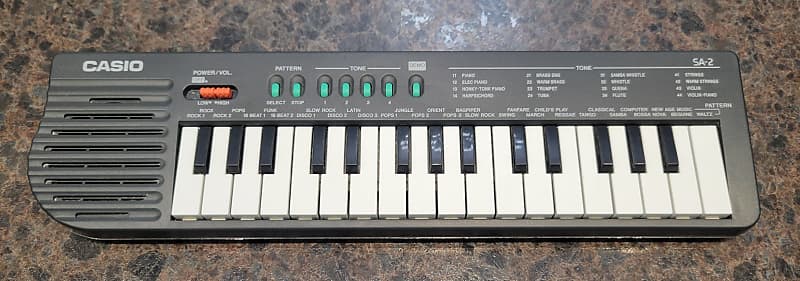 Casio SA-2 Vintage 32 Key Compact Keyboard | Reverb