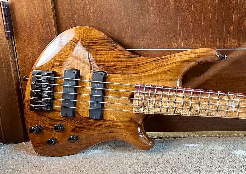 Roscoe SKB Custom Myrtle Top / Myrtle Body / Spalted Purple | Reverb