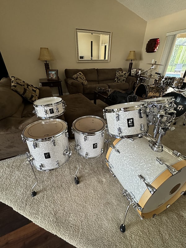 Sonor AQ2 2022 - White Marine Pearl | Reverb Sonor AQ2 2022 - White Marine Pearl | Reverb
