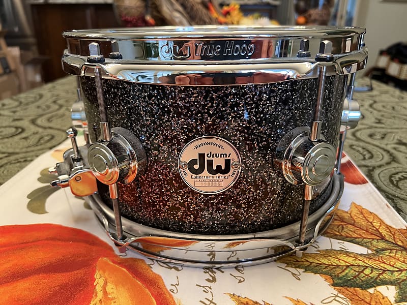 DW 6x10 Collector's Maple Standard Snare drum 2013 - Black | Reverb