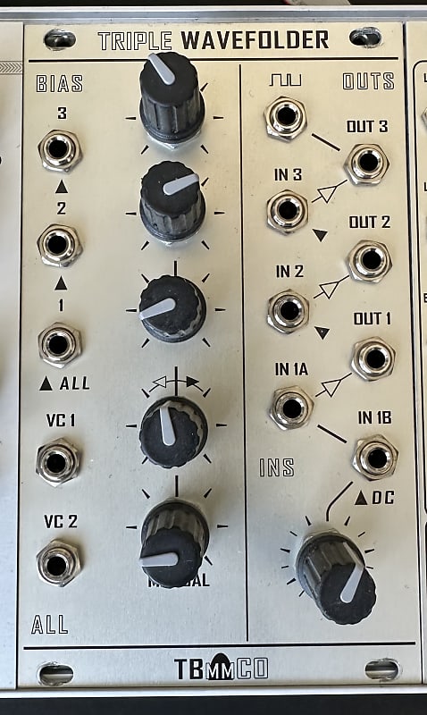 Topobrillo Triple Wavefolder 2010’s - Silver | Reverb