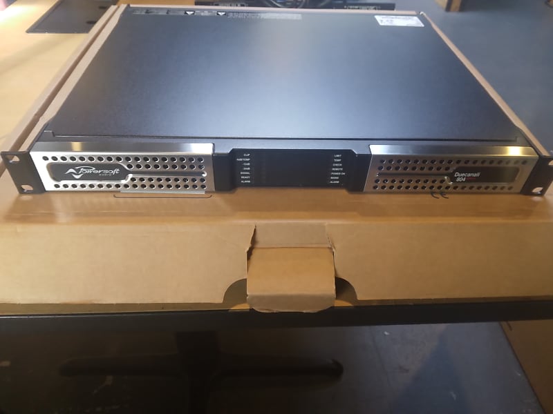 Powersoft - Deucanali 804 DSP+D | 800W/2-Channel Flexible | Reverb