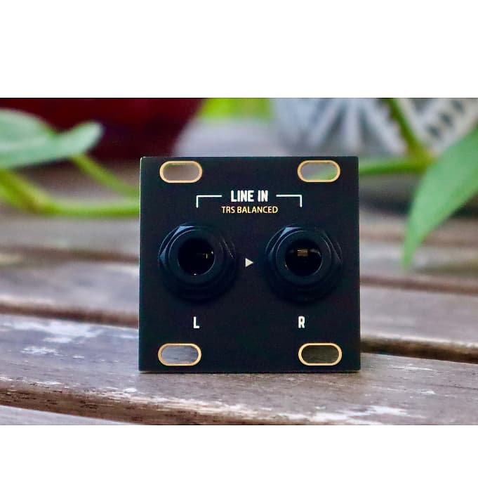 Dusty Clouds STEREO LINE IN JACKS 1U Alternative panel Matte | Reverb