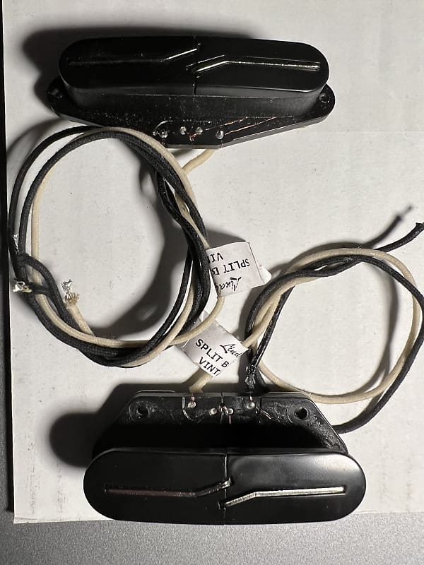 Lindy Fralin Split Blade Tele 2000s - Black | Reverb