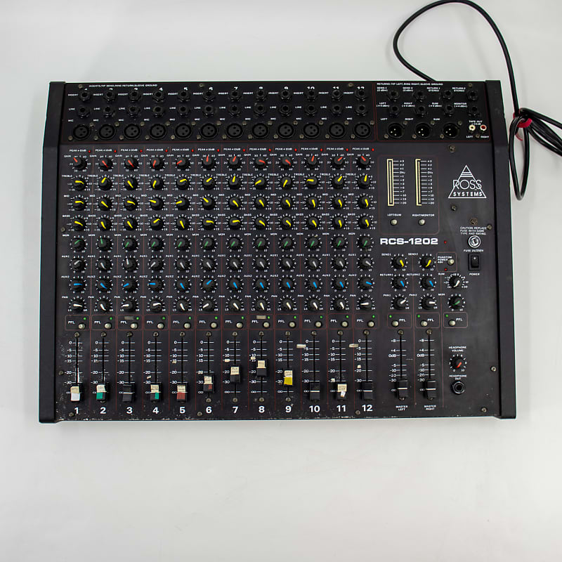 Used Ross Systems RCS-1202 Mixing Console | Reverb
