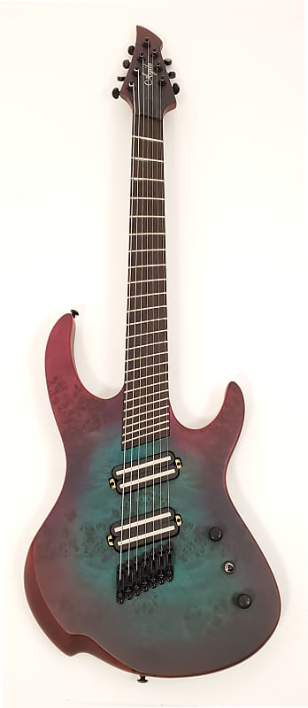 Agile 7 String Fan Fret Multi Scale Electric Guitar Intrepid | Reverb