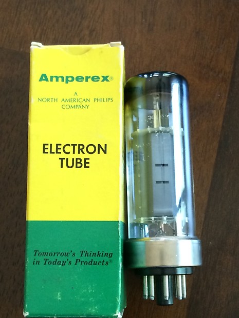 Amperex/Phillips EL34 Metal base 1957 | Reverb