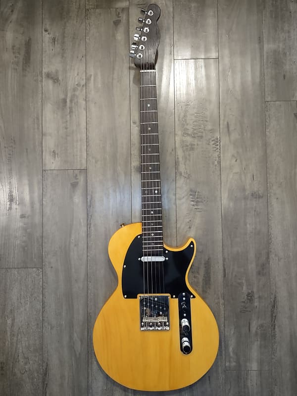 Partscaster Les Paul Tele Hybrid With All Rosewood Neck!! | Reverb