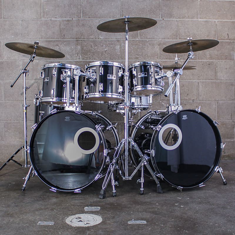 Pearl Early 80's M Series Power Tom 6 Piece Drum Kit | Reverb
