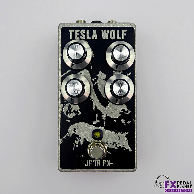 JPTR FX Tesla Wolf V2 2022 Metal Enclosure Black Graphics | Reverb UK