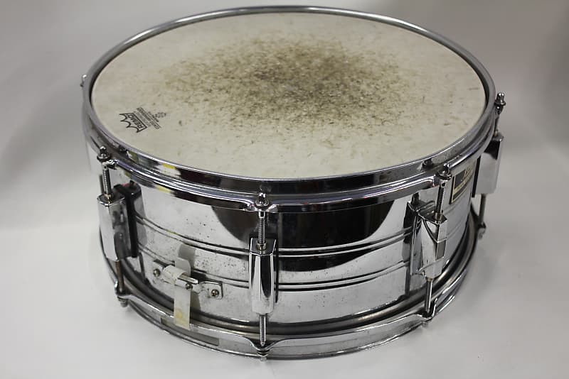Pearl Export Series 14" Snare Drum; Chrome/Steel | Reverb