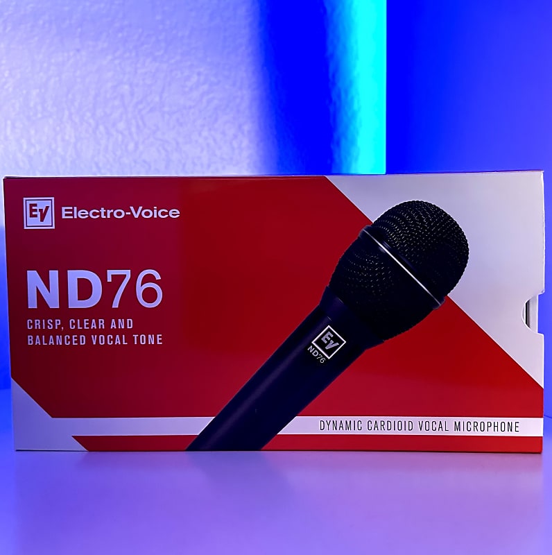 Electro Voice ND76 Dynamic cardioid vocal microphone 2022 | Reverb