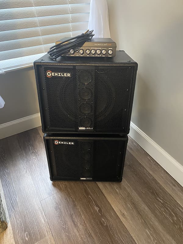 Genzler Rig with 350 Head and 2 Genzler BA10-2 Arrays | Reverb