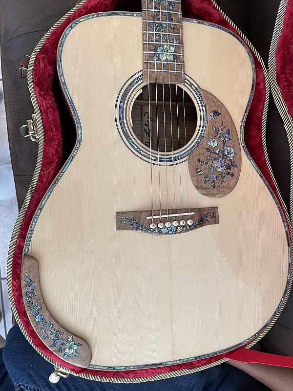 Ed Foley Presentation Plus Model MHM-01 Maple Jumbo Guitar, | Reverb