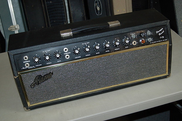 Alamo Paragon Reverb 7 +79 Tremelo Pro Serviced 1973 Black | Reverb