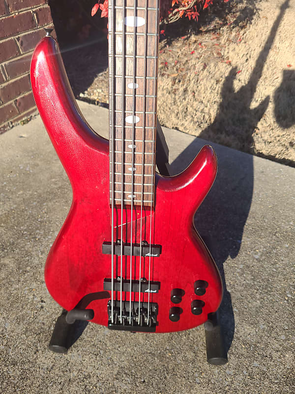 Aria Pro II AVR-45 Avante Series 5 string 90s - Red | Reverb