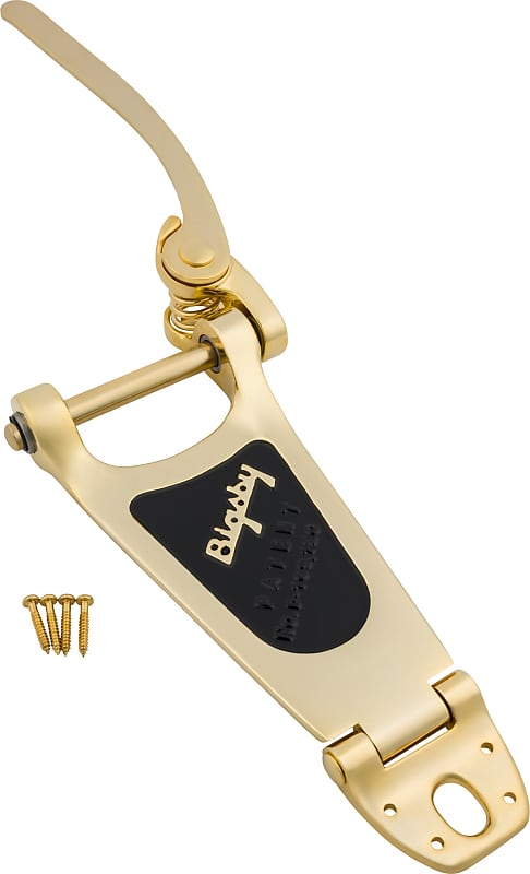 Bigsby B6 Vibrato Tailpiece, Extra-Short Hinge - GOLD | Reverb
