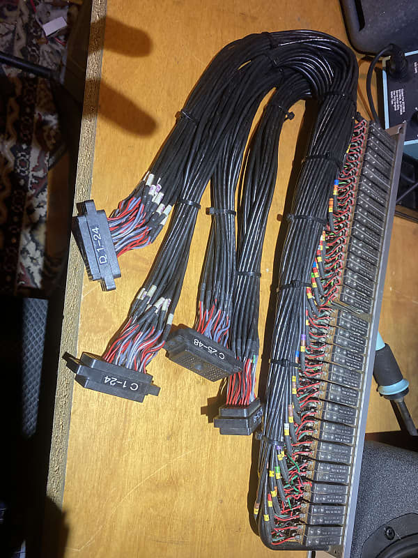 Moses and Mitchell/Neve 2 x 48 phantom patch bay | Reverb