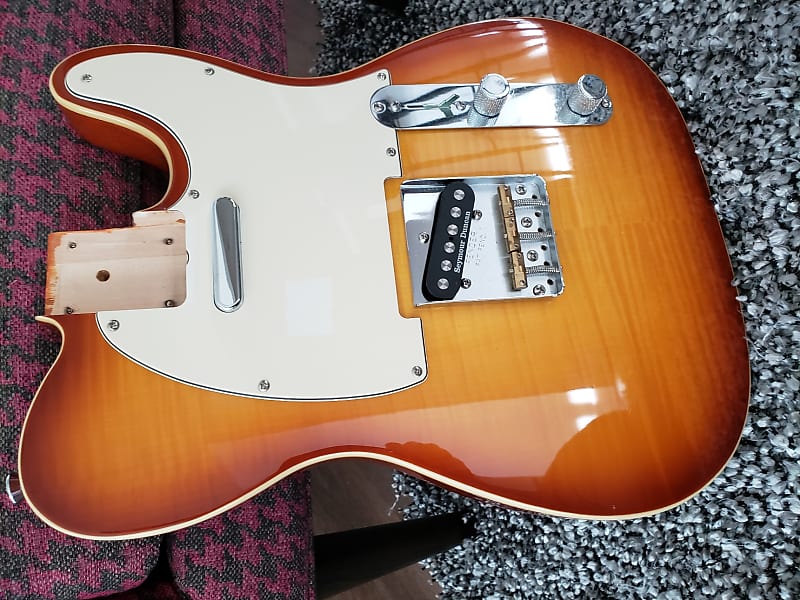 Loaded Telecaster Body with all USA Fender hardware and | Reverb