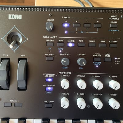 Korg Wavestate Wave Sequencing Synthesizer 2020 Black | Reverb