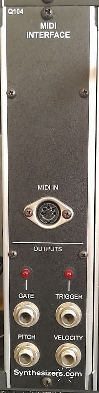 Synthesizers.com Q104 Midi Interface 2011 - Black | Reverb