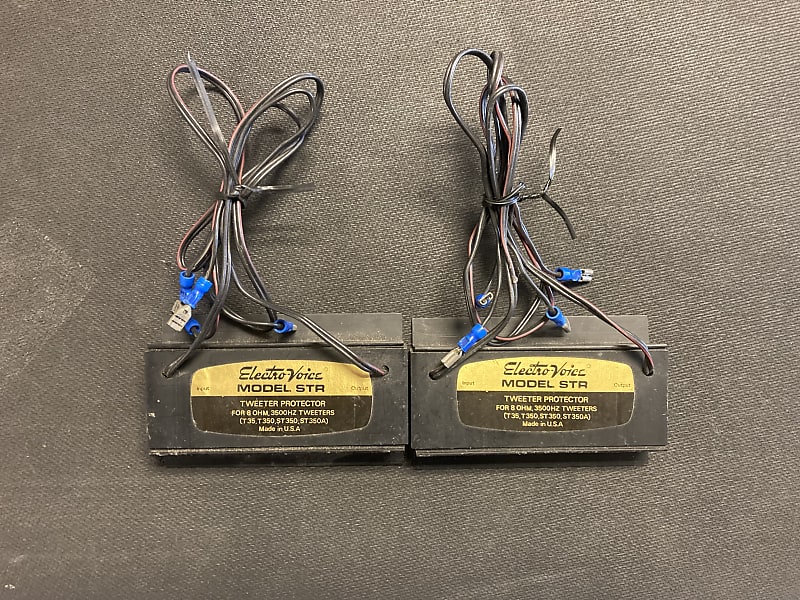 (Pair)Electro-Voice STR Tweeter Protector- Black | Reverb