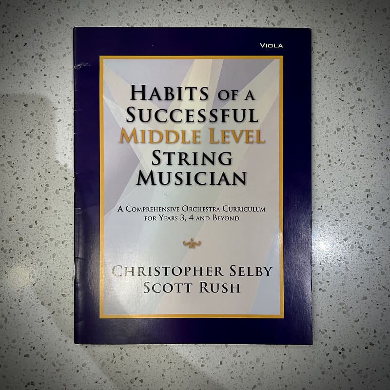 Habits of Successful Middle String Musician Method Book - | Reverb