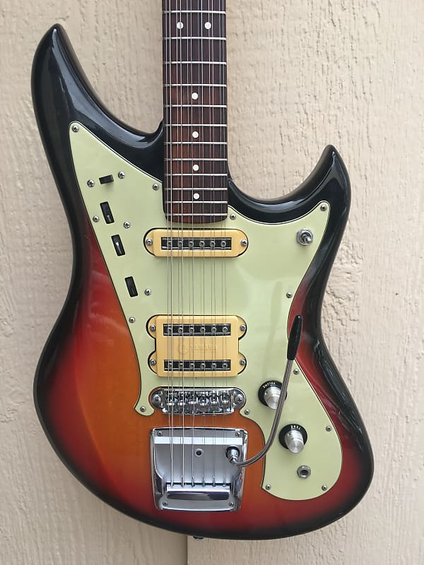 Vintage Yamaha SG-12 1967 3 color Sunburst 12 string guitar | Reverb