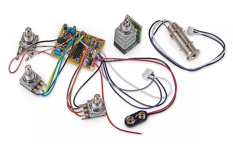 Warwick MEC Preamp, 3-Band Thumb Bass style system 4-holes | Reverb