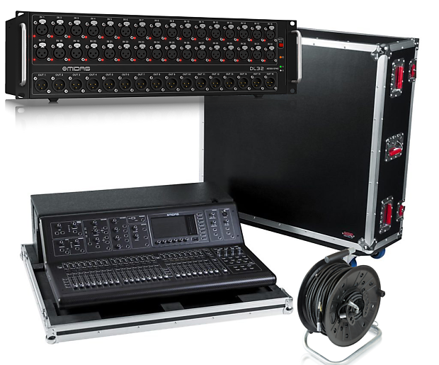 Midas M32 Tour Pack - Includes DL32 Stagebox, Road Case & | Reverb