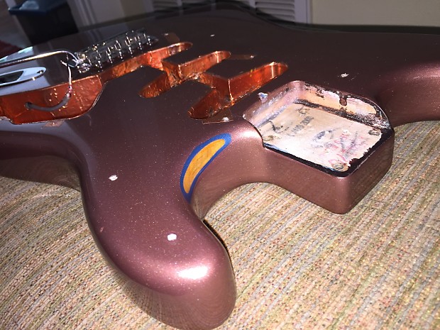 Fender Stratocaster 60s RI 2000 Burgundy Mist MIM | Reverb UK