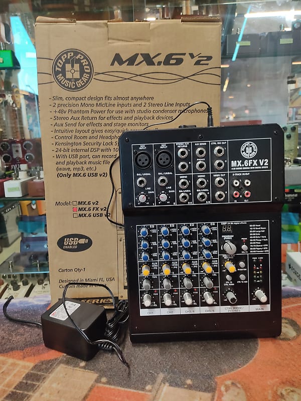 Topp Pro MX6FX V2 | Reverb