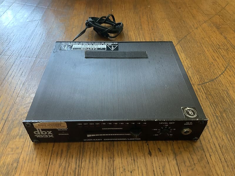 dbx 163X Over Easy Compressor / Limiter audio upgrades | Reverb