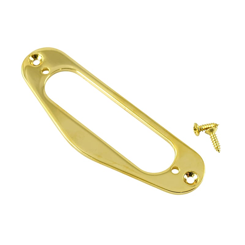 WD Low Profile Metal Single Coil Pickup Mounting Ring Gold | Reverb UK