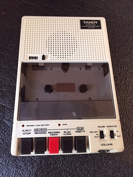Vintage Tandy Computer Cassette Recorder | Reverb